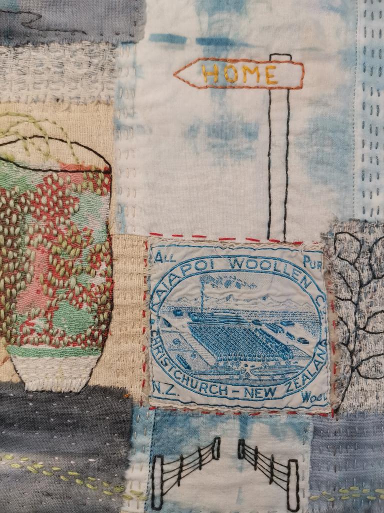 Textile Collage Workshops - NZ Textile Experiences